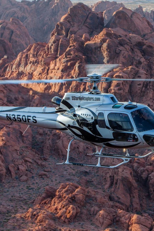 Las Vegas: Valley of Fire Helicopter with Scenic Landing - The Itinerary in Detail