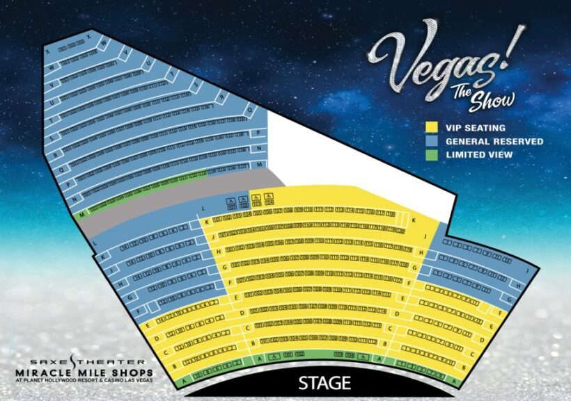 Las Vegas: Vegas! The Show Ticket - The Sum Up