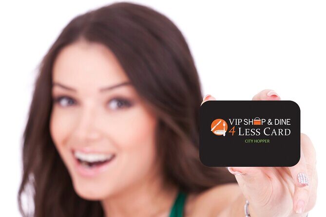 Las Vegas VIP Shop & Dine 4Less iCard - FREE eSIM All Access Pass - Key Points