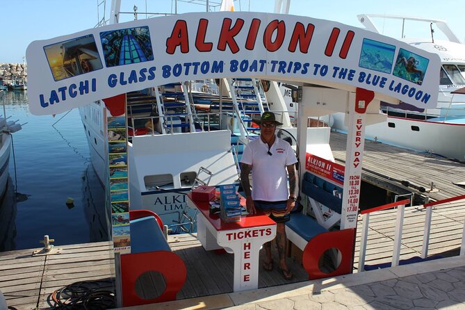 Latchi to Blue Lagoon Glass Bottom+slide Boat Tour - Exploring the Blue Lagoon