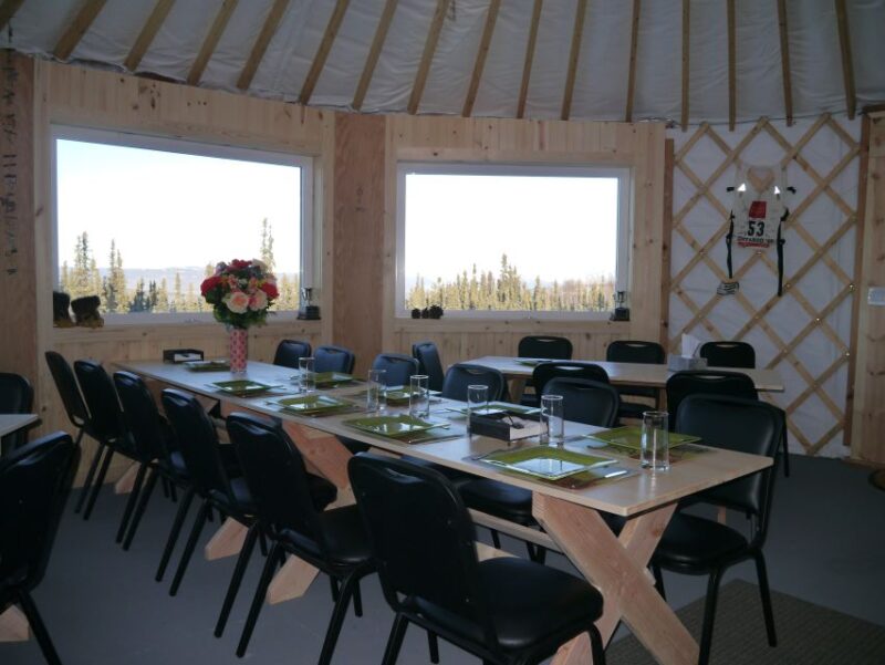 Late Night Yurt Dinner and Northern Lights - The Value and Price Point