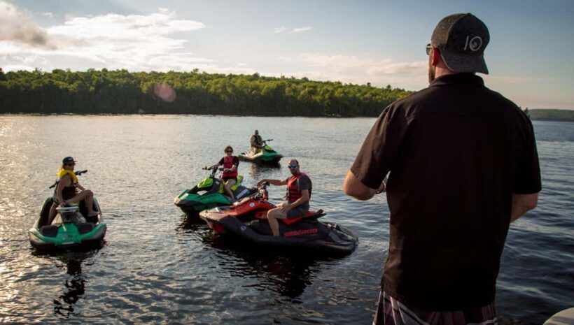 Laurentians: Jetski experience - The Itinerary: A Day on the Lake