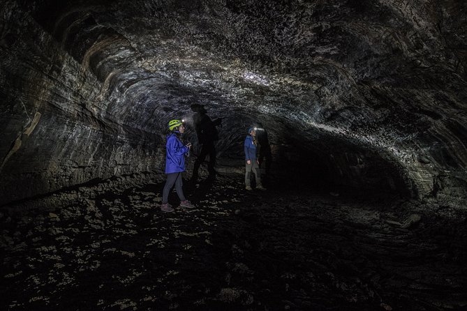 Lava Tunnel Caving With Transfer | Small Group - Discovering Colorful Rock Formations
