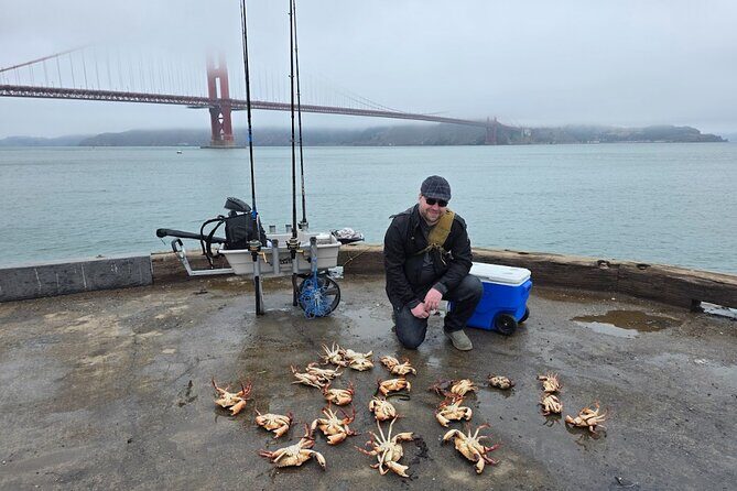 Learn to Catch and Cook Crab under Golden Gate Bridge SF - The Sum Up