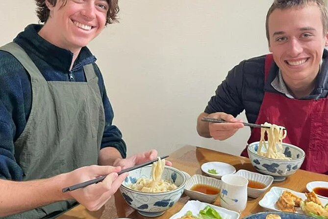Learn to Make Home Style Tempura Udon and Gyoza - Crafting the Gyoza