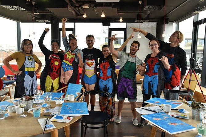 Learn to paint in Prague & sip some wine! - Authenticity and Atmosphere