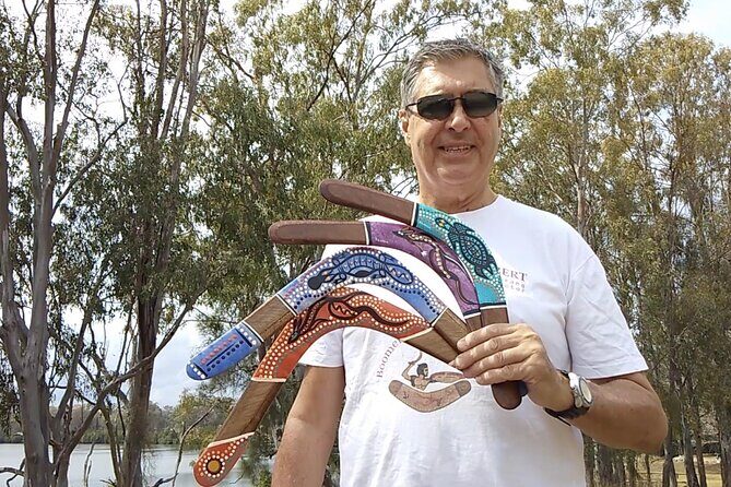 Learn to throw a real Aborignal returning boomerang in Brisbane, Australia - Key Points