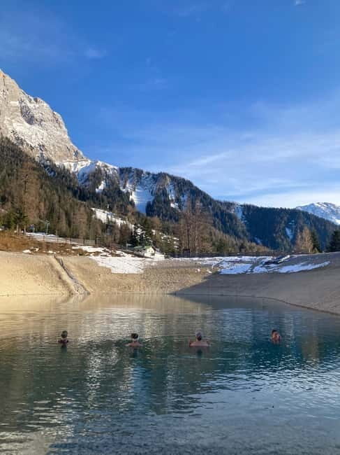 Leave your comfort Zone: Ice bathing in the mountain lake - An Introduction to the Ice Bath Experience in Tyrol