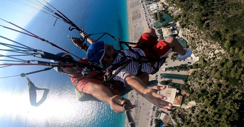 Lefkada paragliding tandem flighs/ Kathisma beach - What You Can Expect from the Experience