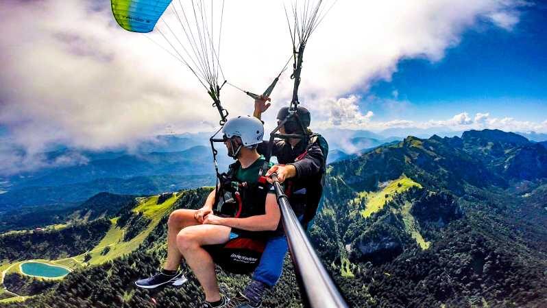 Lenggries: Tandem Paragliding Flight - An Aerial Perspective on Bavaria’s Beauty