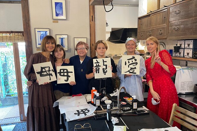 Lets Experience Calligraphy in YANAKA, Taito-Ku, TOKYO !! - Whats Included in the Experience