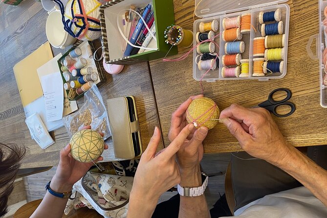 Lets Make a Japanese Hand Craft Temari Embroidered Ball ! - Selecting Vibrant Embroidery Thread Colors