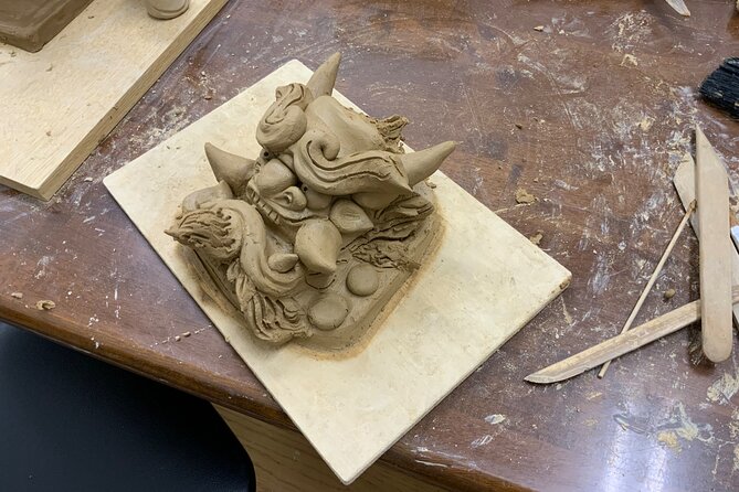 Lets Make Only One Original Onigawara in the World - Preparing the Clay for Crafting