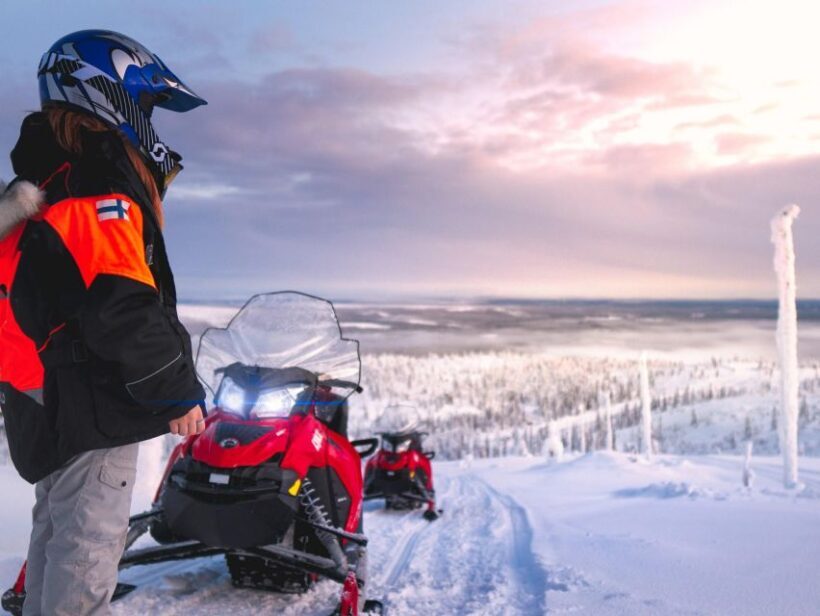 Levi: 4 Hour Snowmobile Safari to the Fells in Levi - The Sum Up