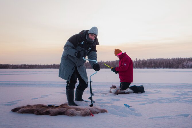 Levi Ice Fishing Experience in the Wild with Campfire Treats - Introduction