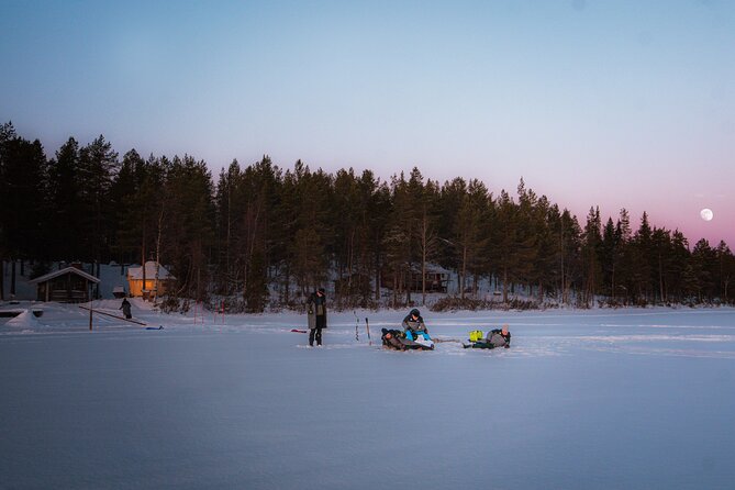 Levi Ice Fishing Experience in the Wild with Campfire Treats - What the Experience Means for Travelers