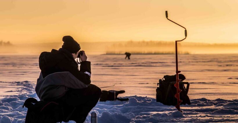 Levi: Ice Fishing on a Frozen Lake - What You Can Expect from the Tour