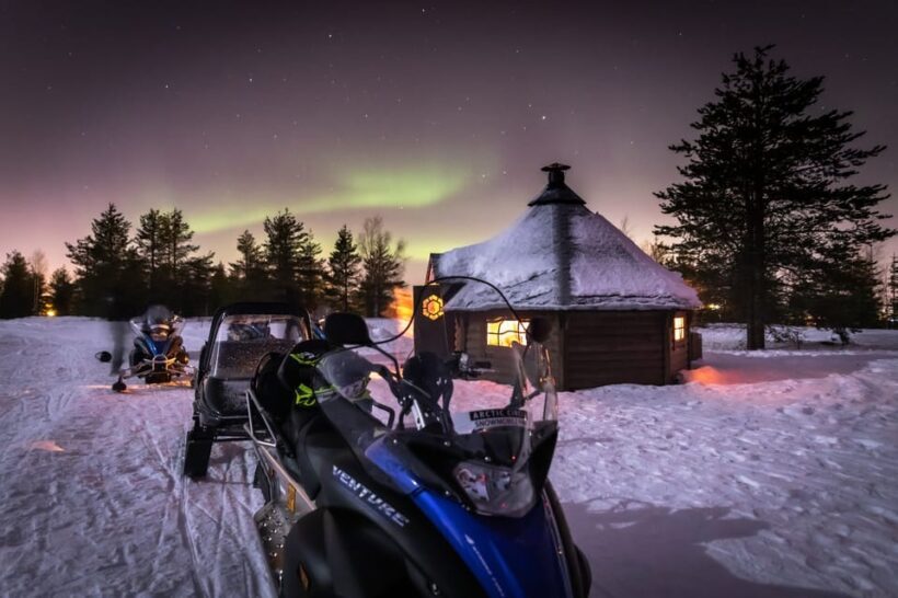 Levi: Northern Lights Snowmobile Safari and Campfire Picnic - Key Points
