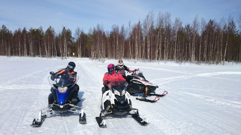 Levi: Winter Highlights Tour with Snowmobiling - The Snowmobile Safari: A Thrilling Arctic Quest