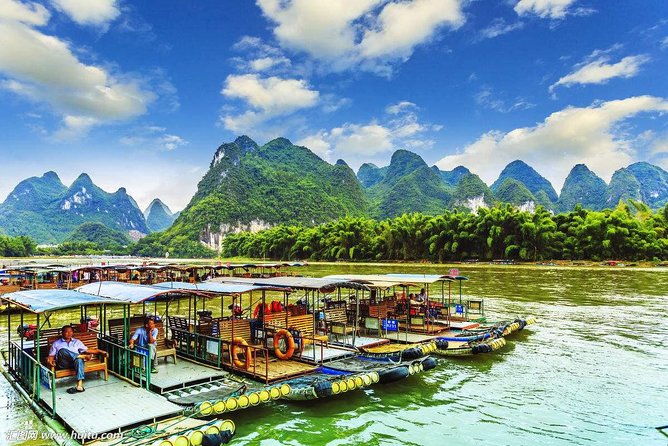 Li River Bamboo boat Cruise & Yangshuo Village private day tour - Key Points