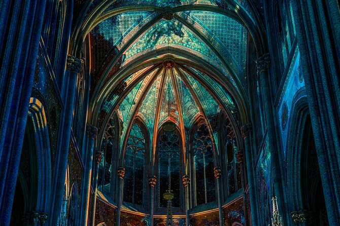 Light of Creation Votive Church - Light Effects Integrated Into the Church