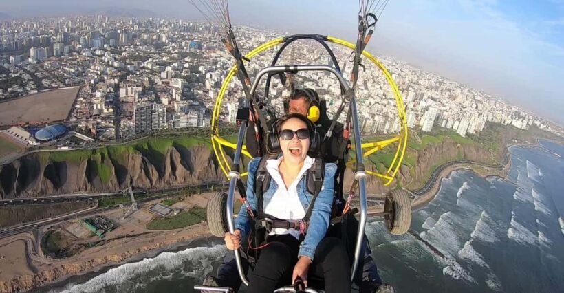 LIMA || Powered paragliding flight - Authenticity and Real Traveler Perspectives