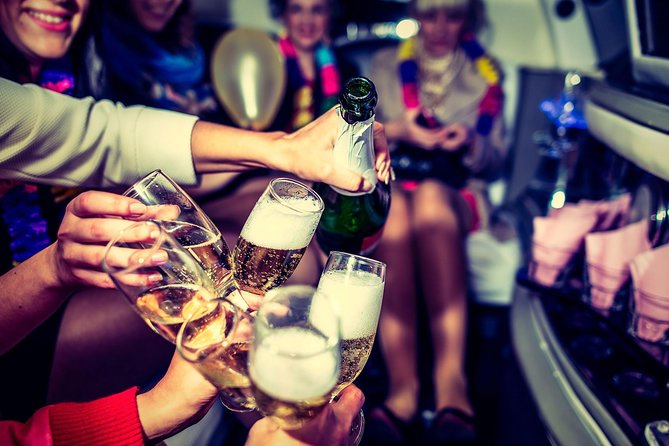 Limo Party & Club Package in Warsaw - Drinks and Amenities Onboard the Limousine