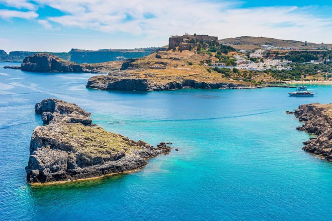 Lindos by Express MiniBus (Small Group) - Relaxing on Lindos Golden Beaches