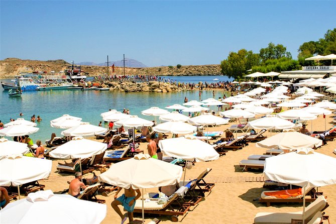 Lindos Day Cruise From Rhodes Town With Swimming Stops and Hotel Transfers - What to Expect on the Lindos Day Cruise