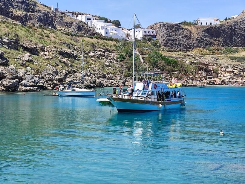 Lindos: Rhodes South-East Coast Cruise with Swim Stops - A Full Breakdown of the Rhodes South-East Coast Cruise