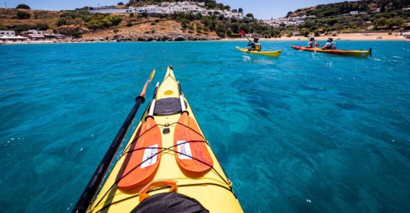Lindos: Sea Kayaking & Acropolis of Lindos Tour with Lunch - Itinerary Breakdown: From Coastal Caves to Ancient Ruins