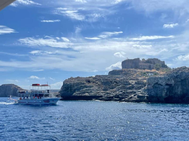 Lindos: The Aperoll Spritz boat trip, 4 swim stops - An In-Depth Look at the Lindos Boat Trip Experience