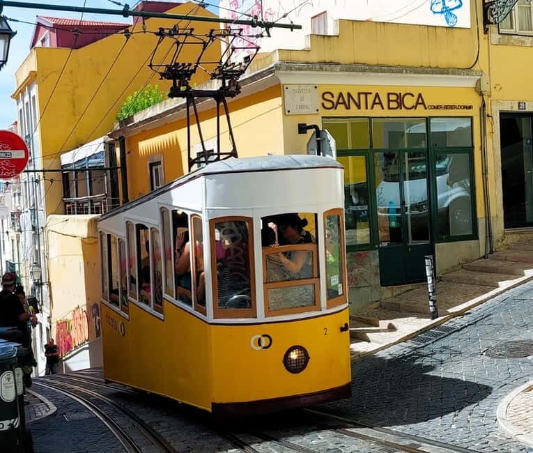 Lisbon: 3 Elevators in the Morning or at Sunset - Miradouro de Santa Catarina and Bica Elevator