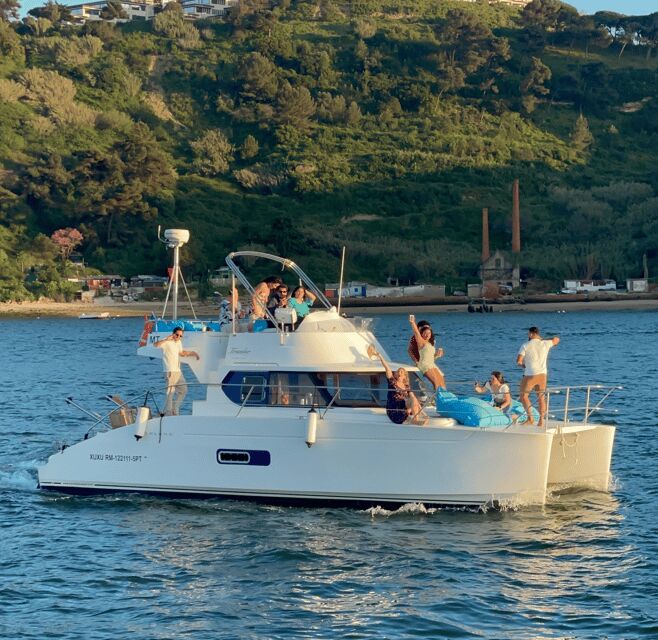 Lisbon: 3H Private Luxury Catamaran Tour with Swimming - The Sum Up