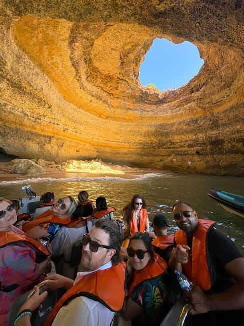 Lisbon: Algarve Day Trip with Benagil Cave Boat Cruise - Key Points