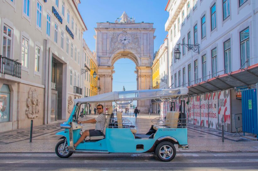 Lisbon: All Viewpoints 3-Hour TukTuk Tour w/True Local Guide - The Transport & Group Experience