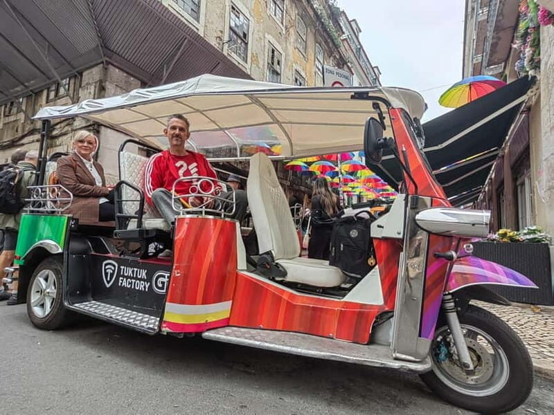 Lisbon: City Highlights Tuk-Tuk Tour with Pickup - Key Points