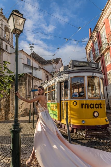 Lisbon: Flying Dress & Fashion Photoshoot at iconic places - A Closer Look at the Flying Dress Experience in Lisbon