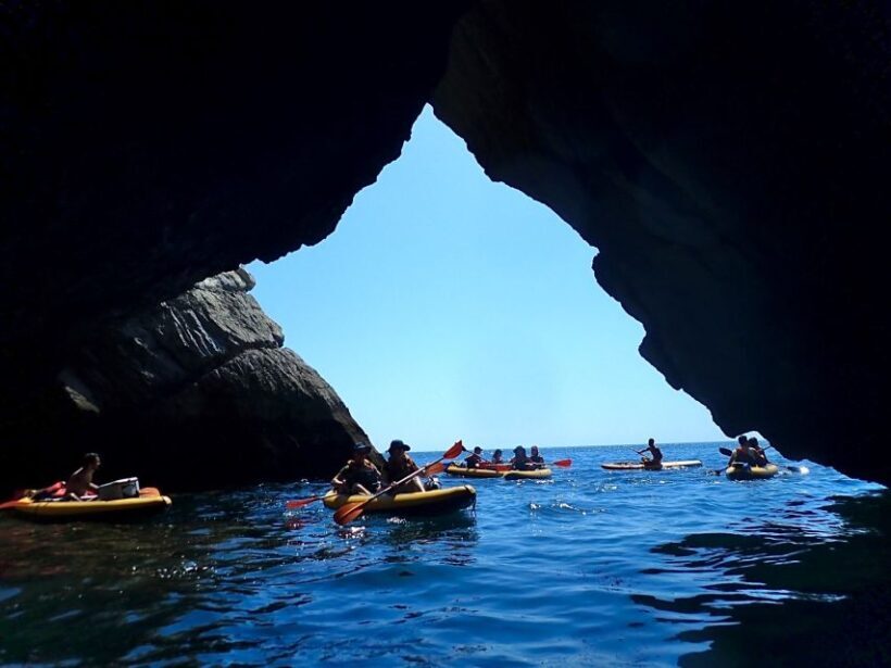 Lisbon: Full-Day Sesimbra Kayak Tour with Picnic - The Sum Up