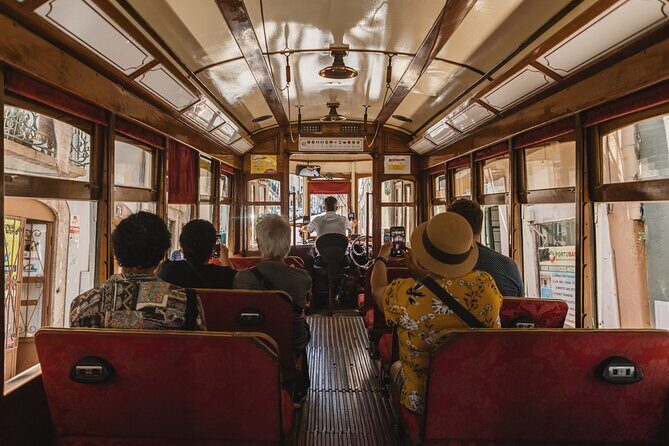 Lisbon Hills Red Tram by Tram 28 route - The Sum Up