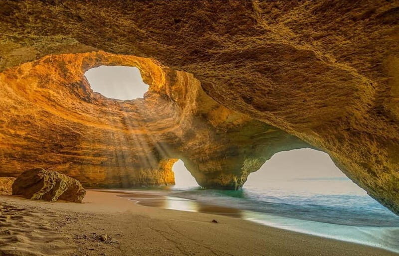 Lisbon: Private Day trip to Algarve, Benagil cave,Portimao - Marinha Beach: A Photo Paradise