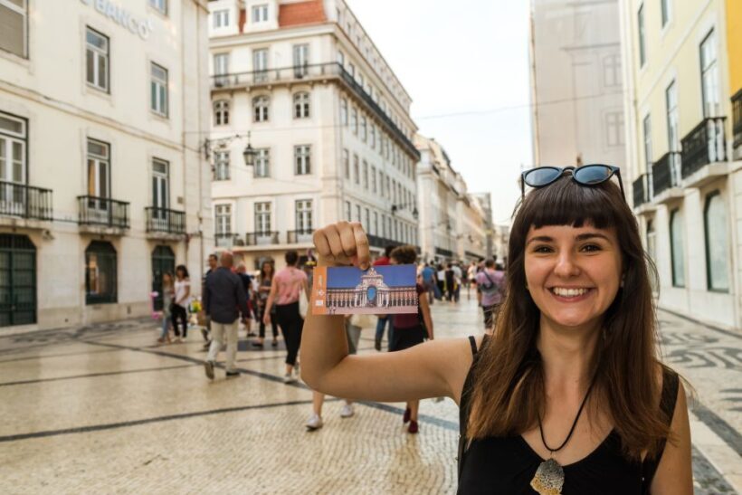 Lisbon: Rua Augusta Arch Admission Ticket - Sculptures and Inside Highlights