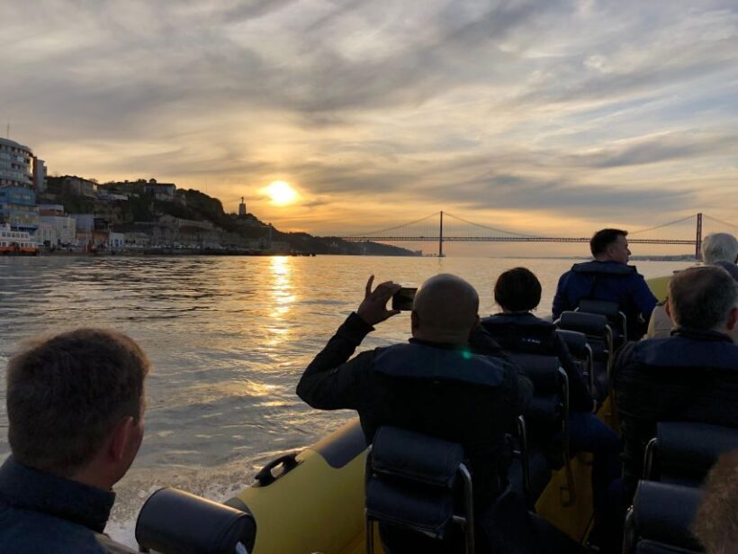 Lisbon Speedboat Sunset with Monuments Sightseeing - The Experience: From Speed to Sip