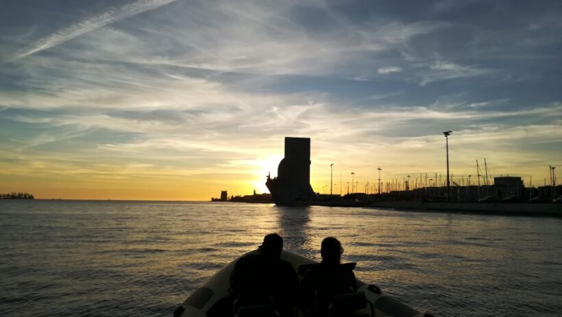 Lisbon Speedboat Sunset with Monuments Sightseeing - The Sum Up