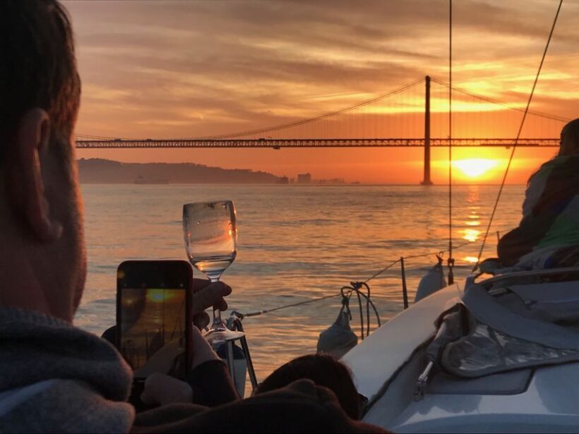 Lisbon: Sunset and Wine Luxury Catamaran Cruise - Experience Overview and Itinerary