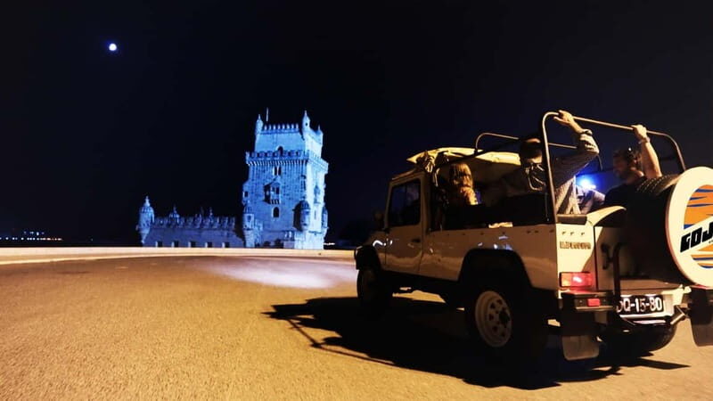 LISBON SUNSET TO NIGHT in Vintage Jeep with FOOD & DRINKS - Price and Value