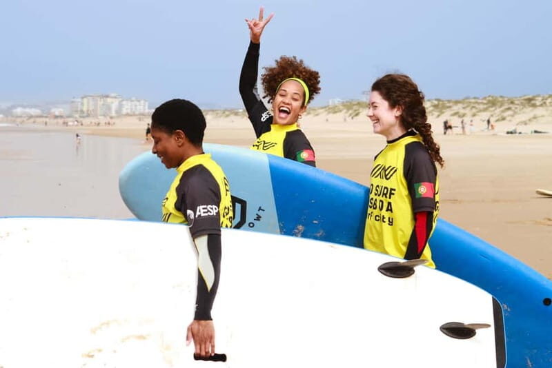 Lisbon: The Surf Instructor - surf lessons with transfer - The Photos and the Memory
