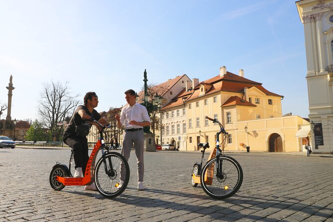 Live Guided Electric Trike & E-Scooter Tour of Prague - Accessibility and Requirements