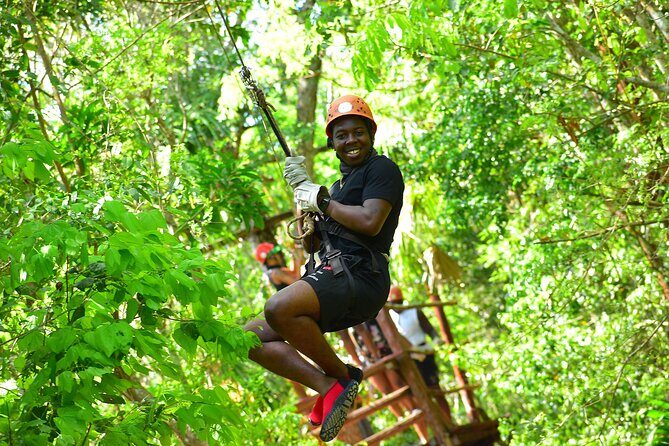 Live this extreme adventure tour. Jungle zip line with ATV and cenote swim. - The Sum Up