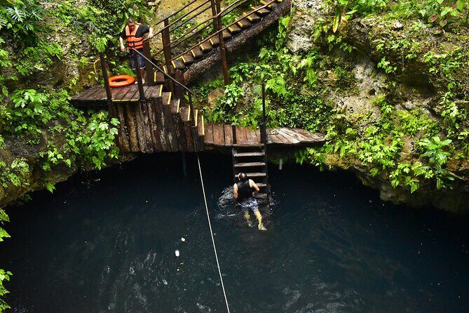 Live this extreme adventure tour. Jungle zip line with ATV and cenote swim. - FAQ
